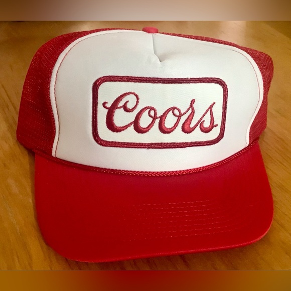 cameo | Accessories | Coors Red Trucker Hat | Poshmark